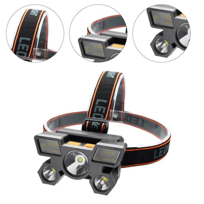 LED visokosjajna USB punjiva naglavna svjetiljka XY501