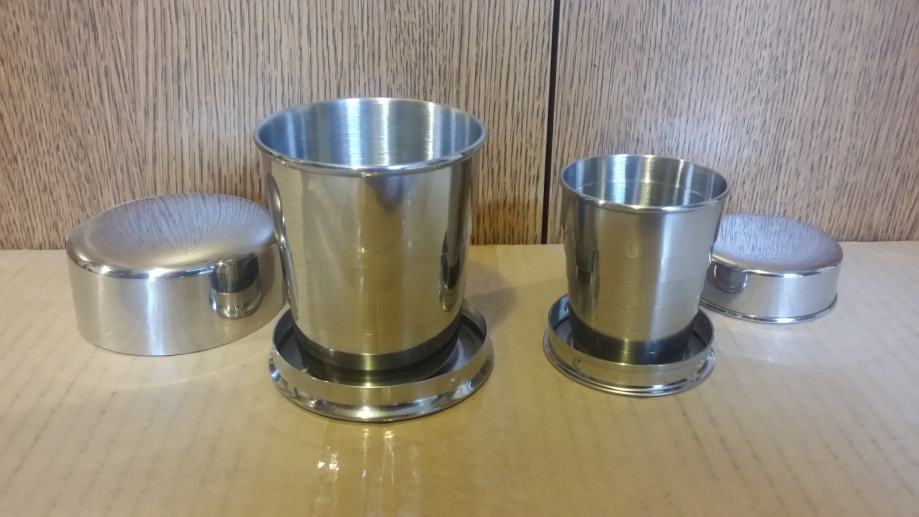 Sklopive čaše za kampiranje, novo