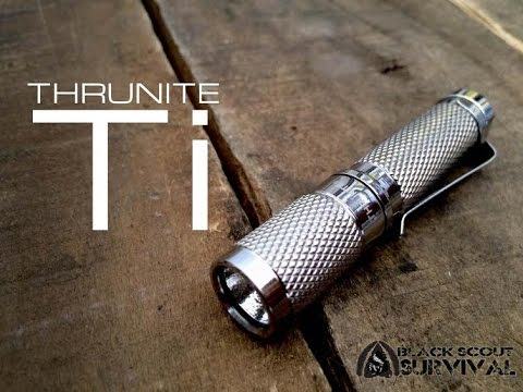 Thrunite Ti Ti3 Titanium AAA 162 lumena survival svijetiljka