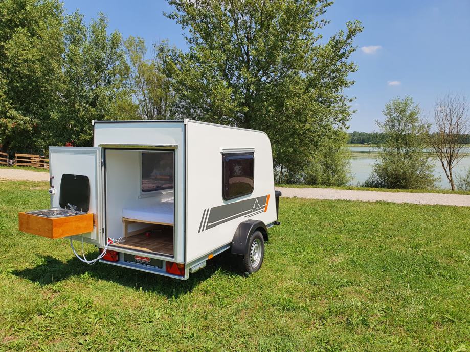 NOVA MINI KAMP PRIKOLICA Xtrail MINI CAMP TVORNIČKO JAMSTVO