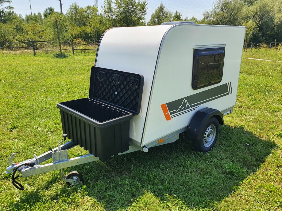 NOVA MINI KAMP PRIKOLICA Xtrail MINI CAMP TVORNIČKO JAMSTVO