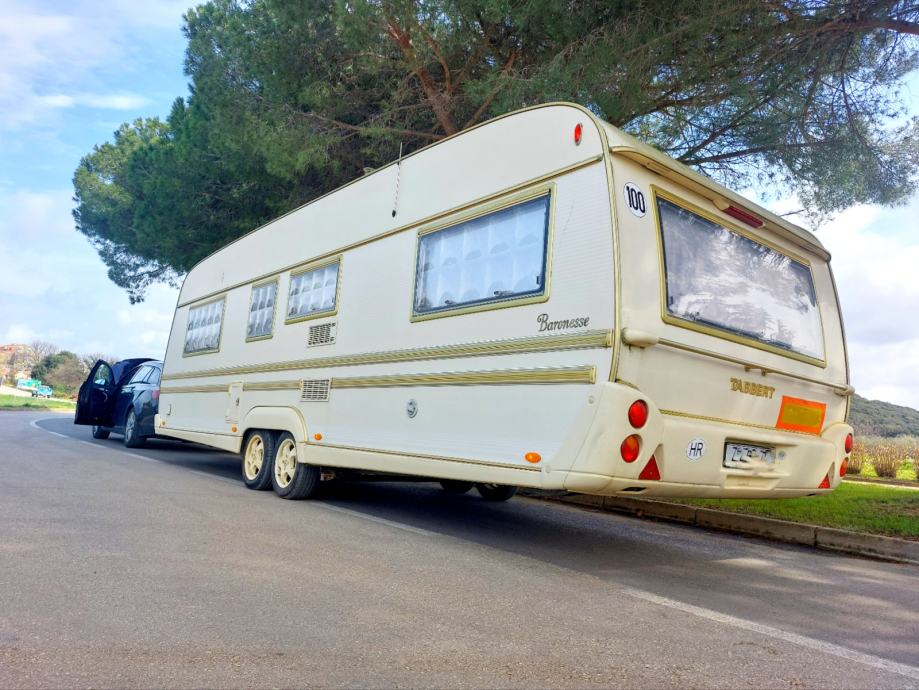 Tabbert Baronesse 7,5m, El stabilizatori, Top model.