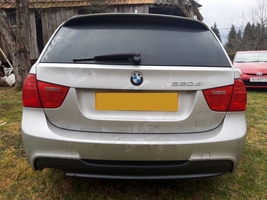 Bmw E90/E91 LCI zadnji kraj poklopac hauba vrata lampe staklo 354 siva