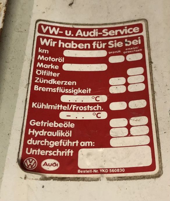 BUBA poklopac motora Volkswagen hauba WV buba 1971 BEETLE HROŠČ