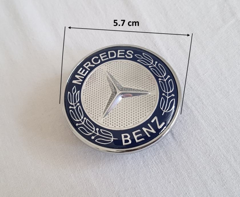Mercedes Benz amblem, znak za haubu 57mm oznaka