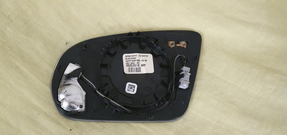 ***MERCEDES-BENZ**STAKLO RETROVIZIRA DESNO SA MRTVIM KUTEM A0998100616