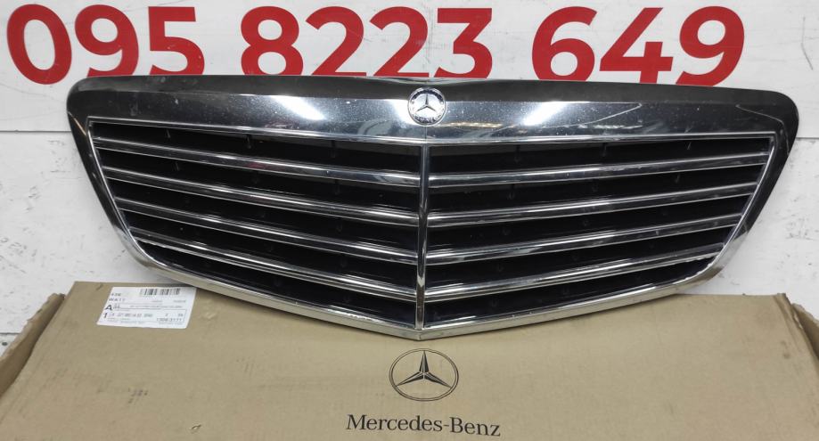 MERCEDES S KLASA MASKA GRILL W221 05-13 A2218800483 A2218809040