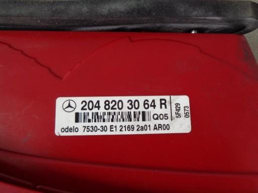 MERCEDES W204 A2048203064 LIMUZINA / LAMPA FAR ZADNJINA ZADNJI
