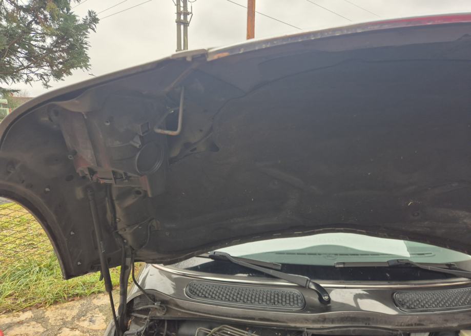 MINI COOPER R50 R52 PREDNJA HAUBA, LIJEVI I DESNI FAR I MASKA