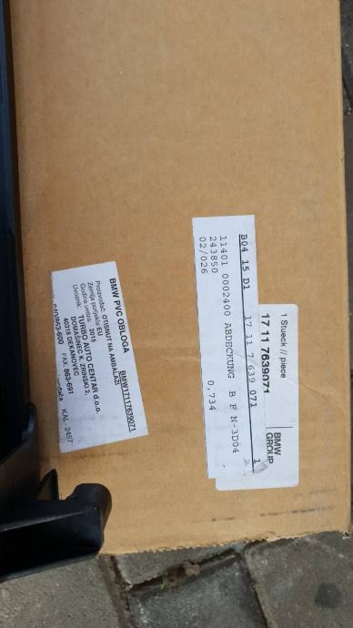 BMW 5 F10 - OKVIR HLADNJAKA OE 17117804617 I 17117639071