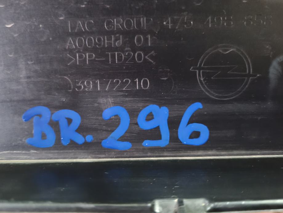 OPEL CROOSLAND X REDIZAJN BRANIK DOLJNI DIO, 2020 ->