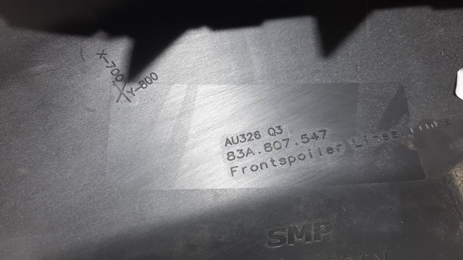 SPOJLER AUDI Q3 > 18- 83A807547