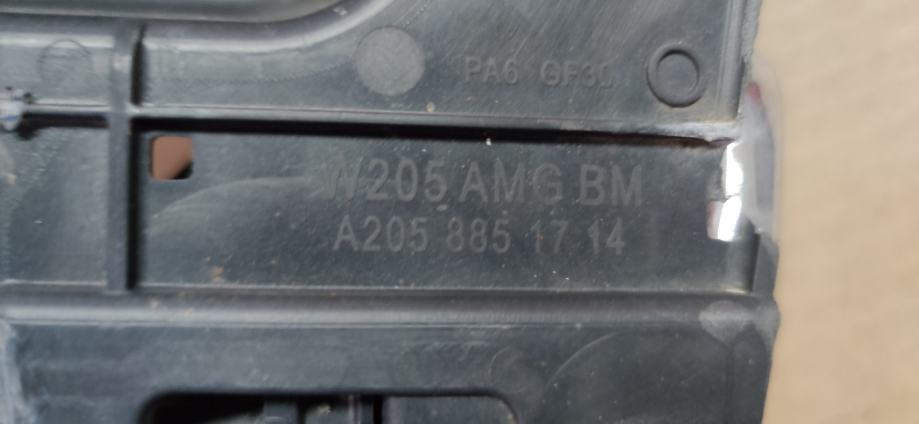 W205 AMG auspuh inox orginal lijevi zadnji 2054900427-