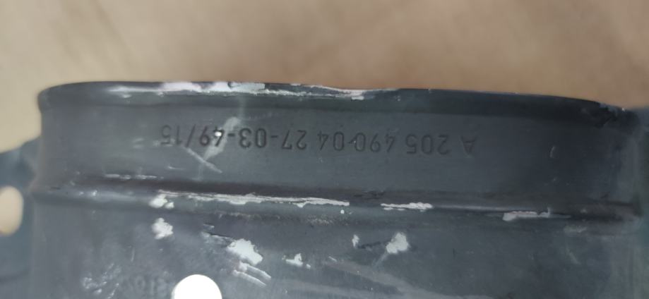 W205 AMG auspuh inox orginal lijevi zadnji 2054900427-