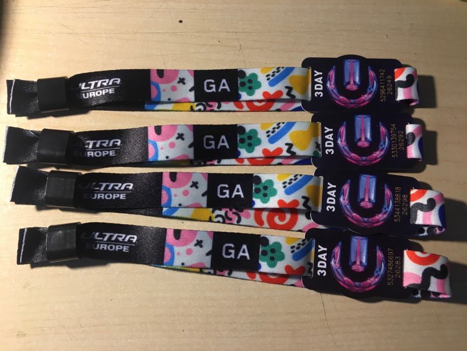 Karte Ultra Festival 3 dana / 3 Day Ultra Festival Tickets