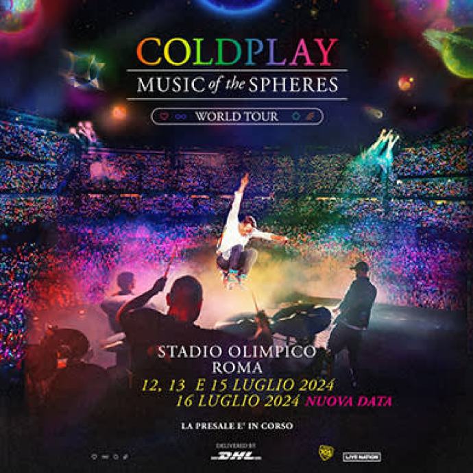 Coldplay koncert 16.7.2024 Rim (Rome)