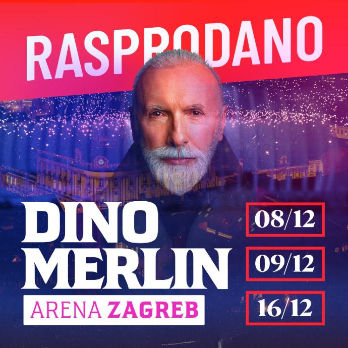 Dino Merlin Arena Zagreb 08.12 FAN PIT