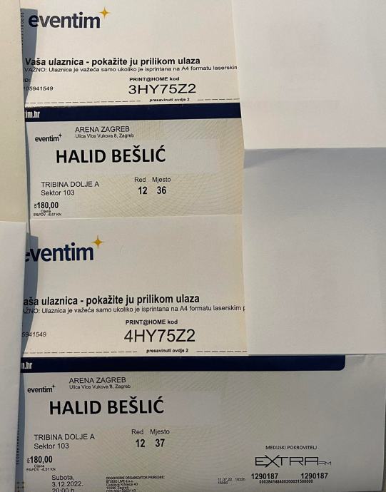 Halid Bešlić, Arena Zagreb, 3.12.2022.