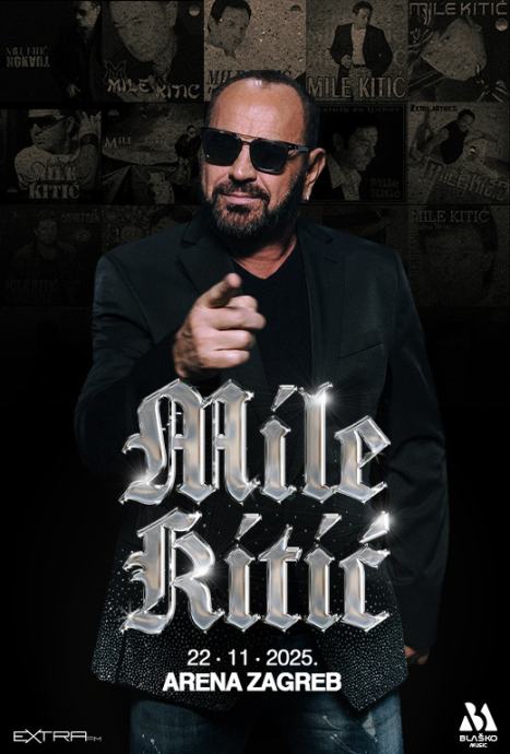 Mile Kitić 22.11 Arena Zagreb FAN PIT/ VIP