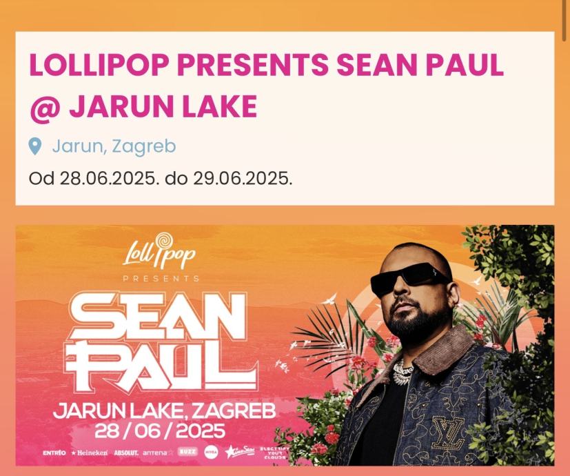 Sean Paul karta parter