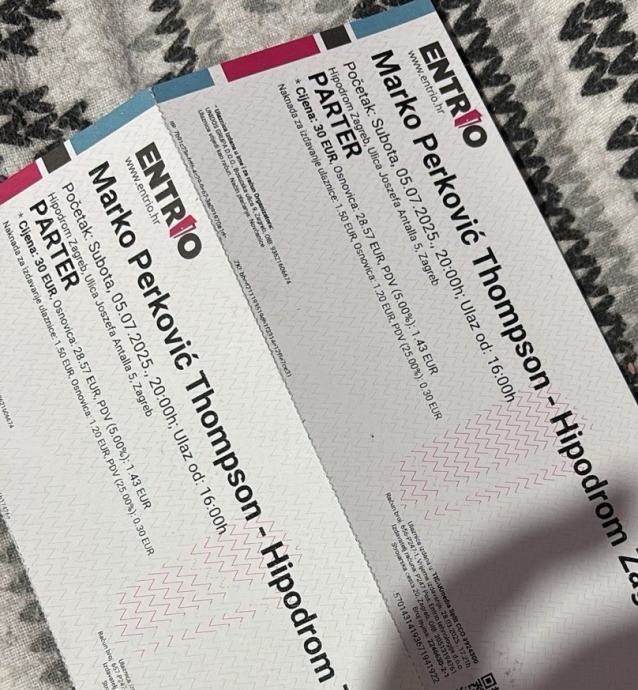 Thompson FIZIČKE karte 05.07.2025. Hipodrom