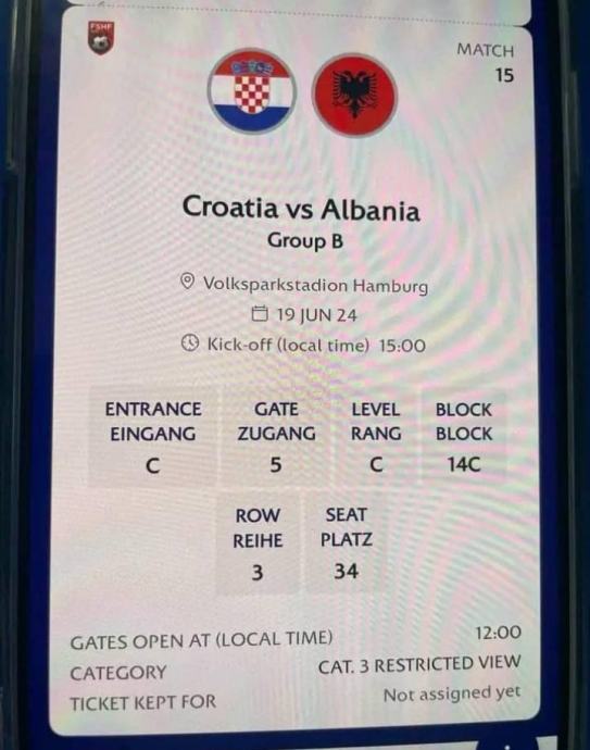 Hrvatska Albanija karte