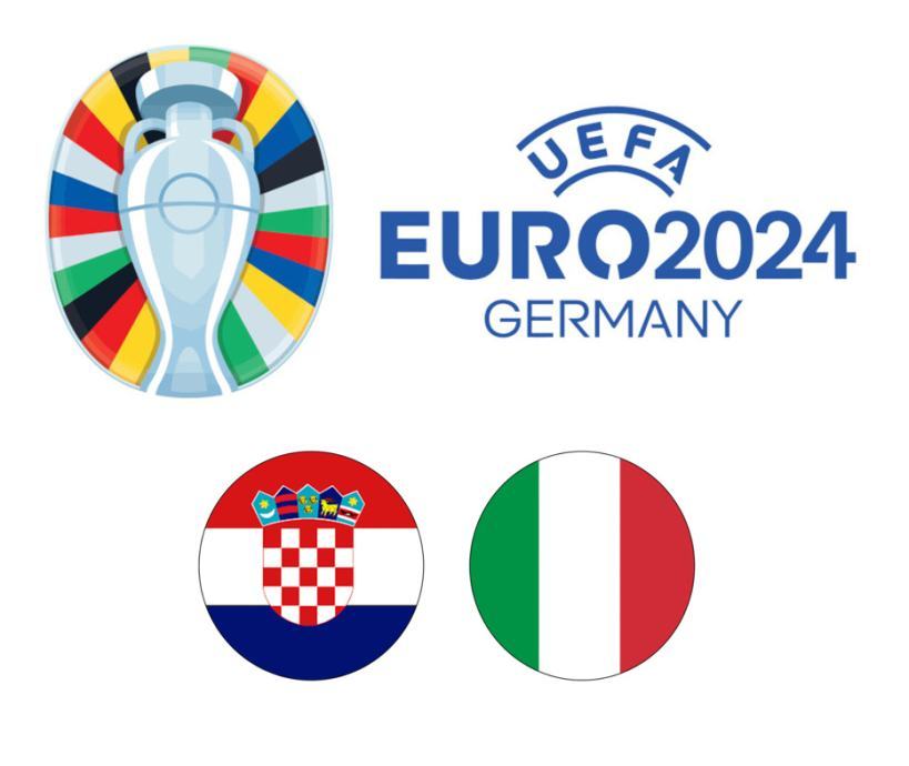 Hrvatska Italija , Karta, ulaznica, Euro 2024