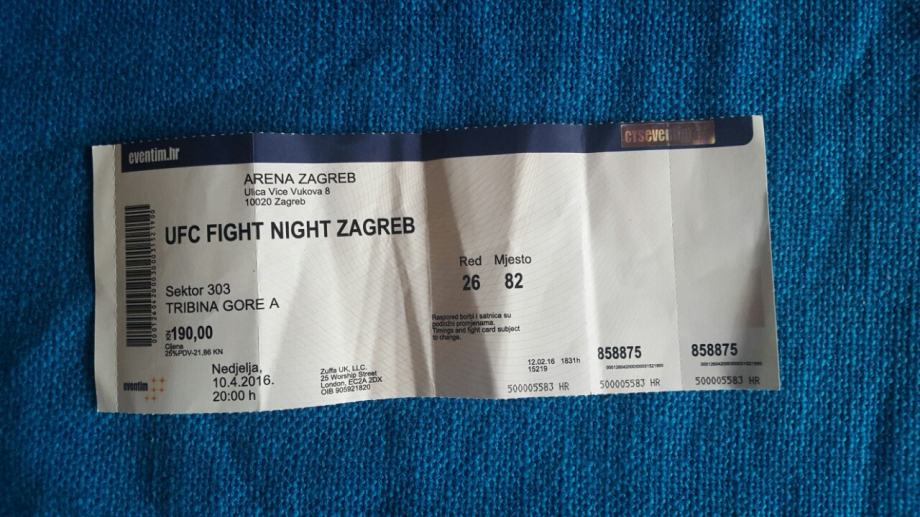 UFC Fight Night Arena Zagreb