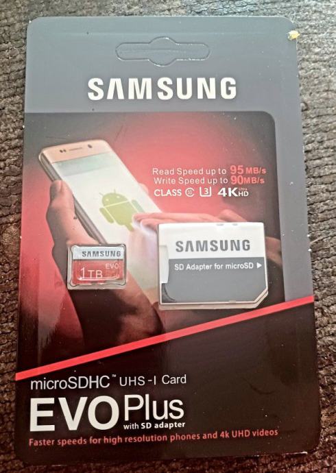 Samsung EVO Plus 1TB SDXC memorijska kartica