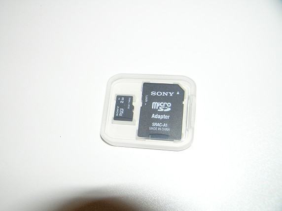 Sony Micro SD card 2GB sa adapterom