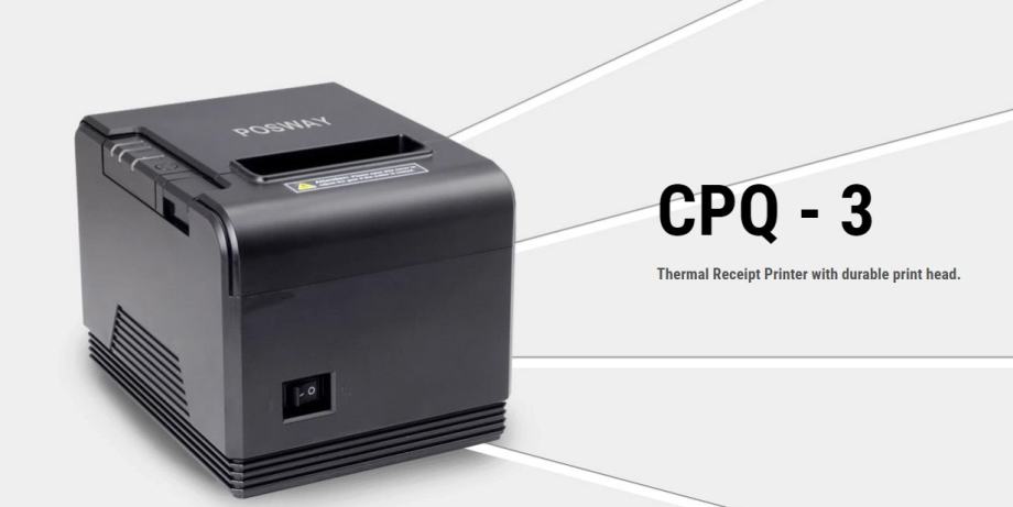 POS pisač Birch CP-Q3B, termalni, 80mm, USB, Serial, Ethernet