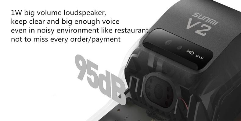 SUNMI V2 Handheld All-In-One Android Fiskalni POS Terminal NOVO