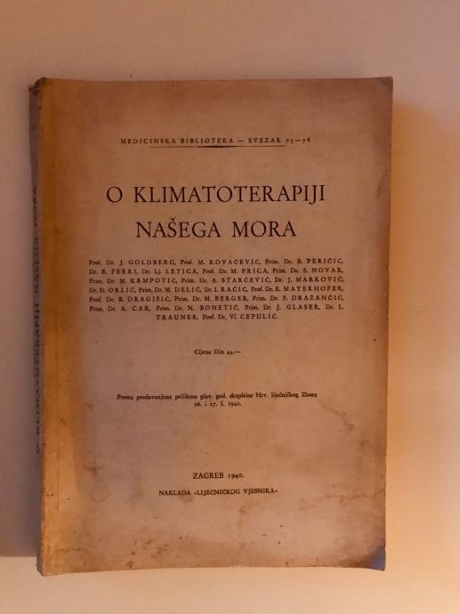 O klimatoterapiji našega mora