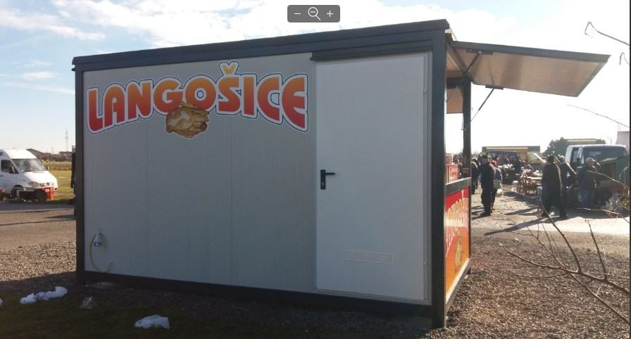 KIOSK - KONTEJNER ZA UGOSTITELJSTVO -TRAFIKA 400x220 cm