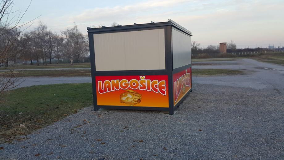 KIOSK - KONTEJNER ZA UGOSTITELJSTVO -TRAFIKA 400x220 cm