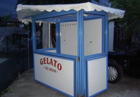 PVC kiosk