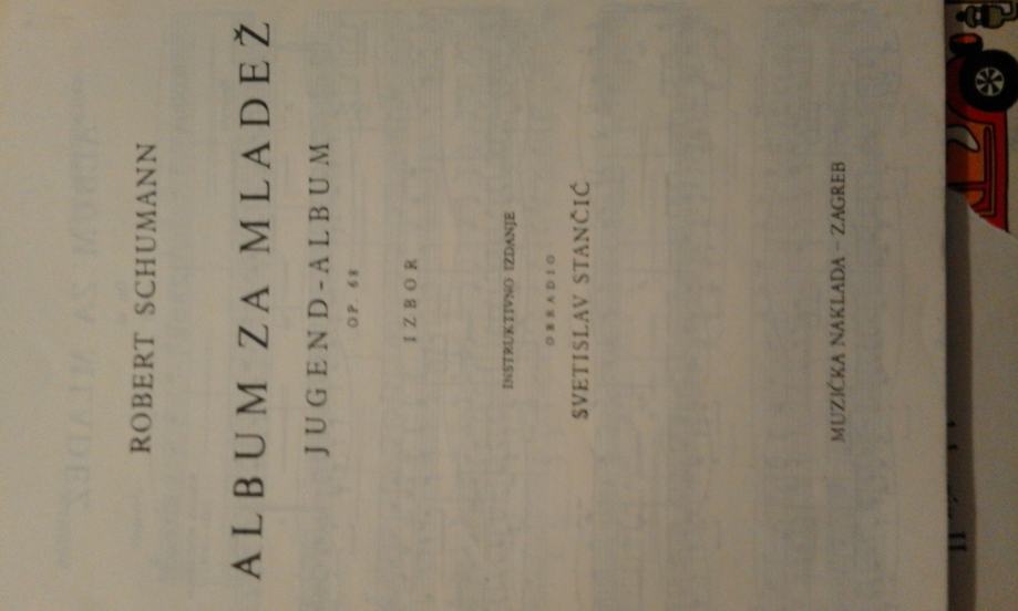 Note za piano klavir za osnovnu glazbenu školu