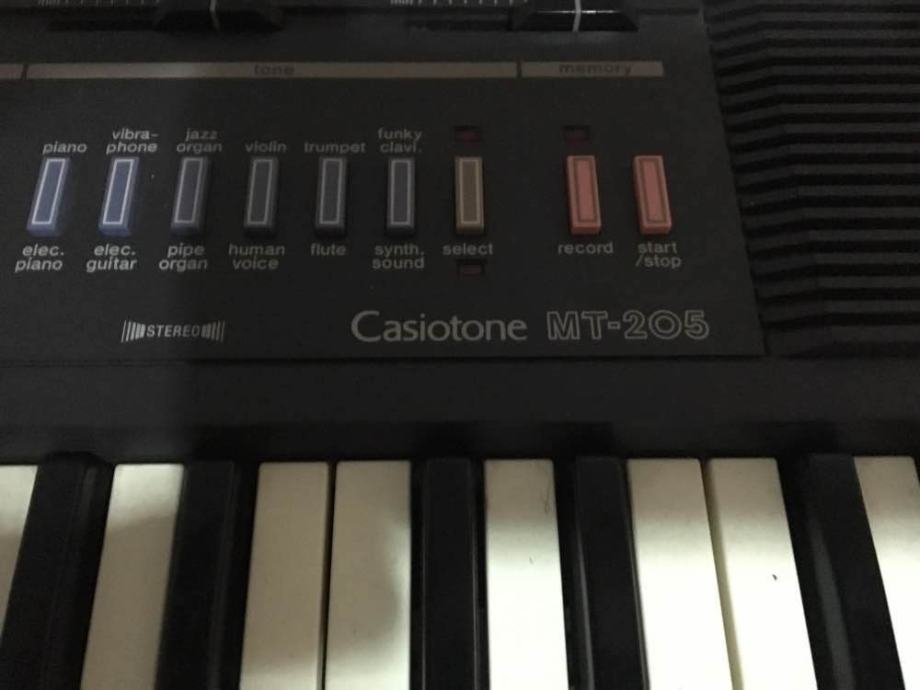 Casio mt 205