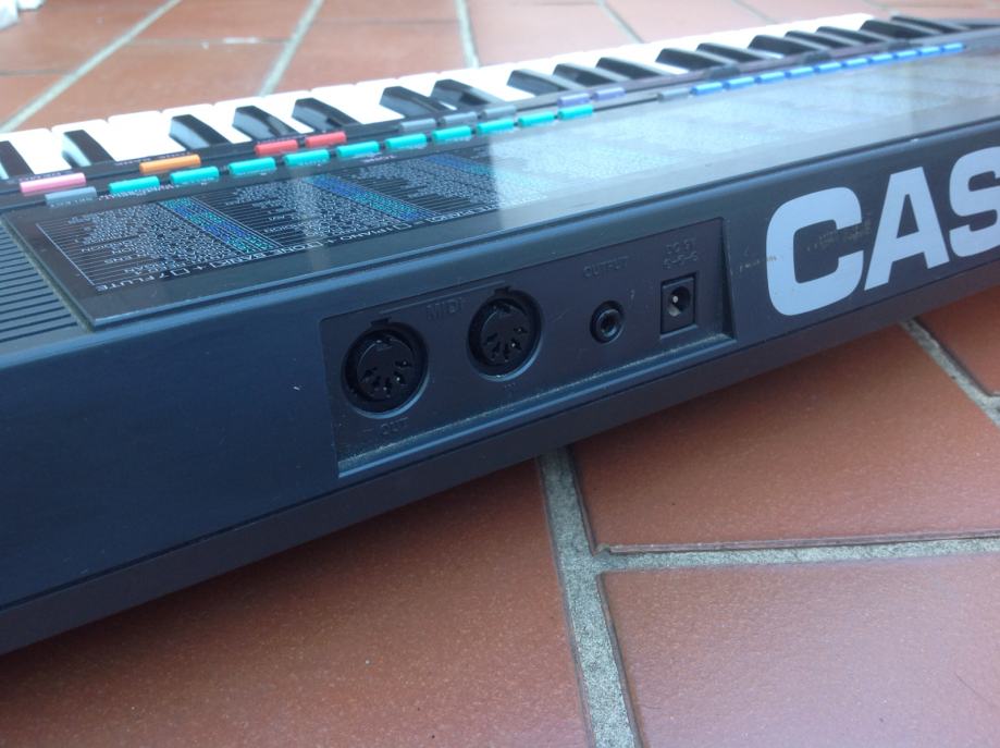 Casio MT-260 synthesizer, klavijatura, MIDI, aranžer