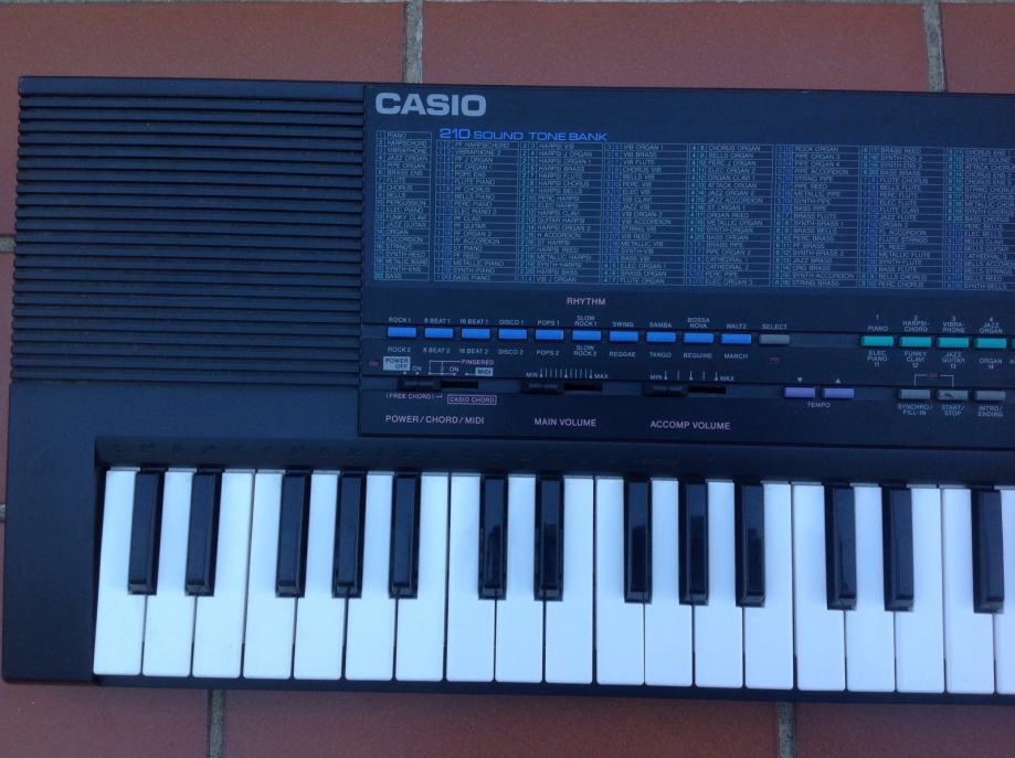 Casio MT-260 synthesizer, klavijatura, MIDI, aranžer