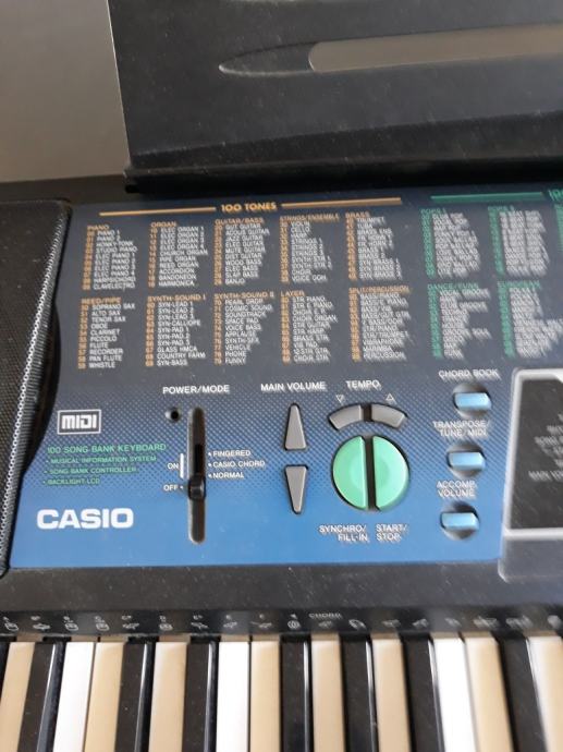 KLAVIJATURE CASIO MIDI CTK-511