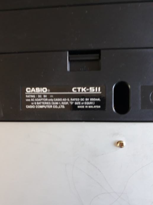 KLAVIJATURE CASIO MIDI CTK-511