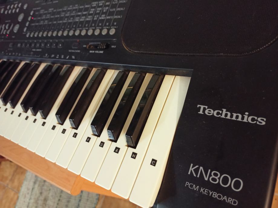 KN800 Technics keyboard vintage