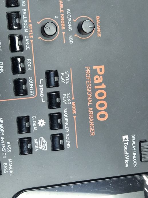KORG PA-1000 aranzer