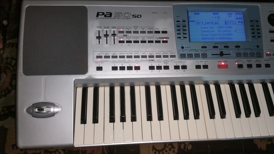 Korg pa 50 sd - productrewa