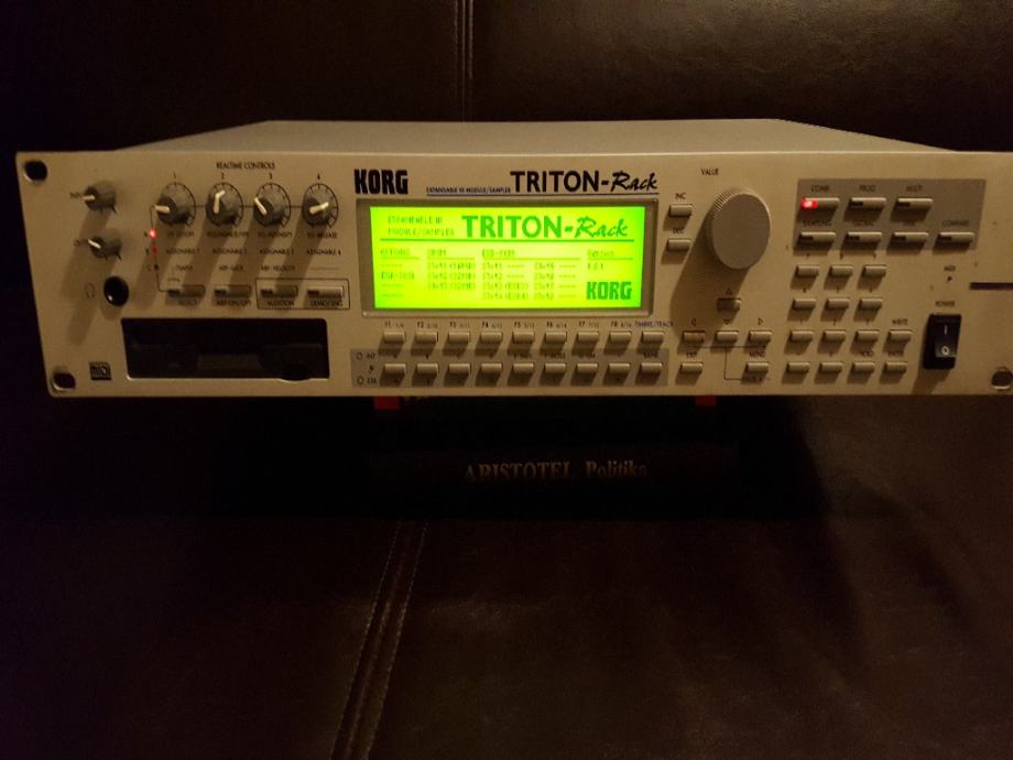 KORG TRITON-Rack, SCSI, max RAM, EXB03+EXB04