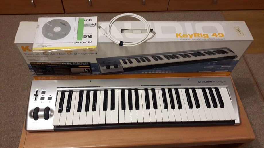 MIDI kontroler M-Audio KeyRig 49