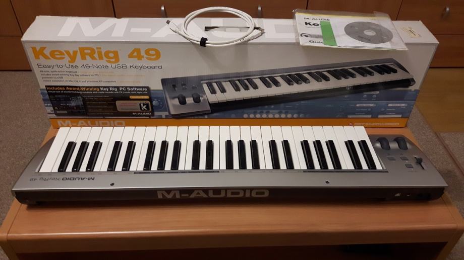 MIDI kontroler M-Audio KeyRig 49