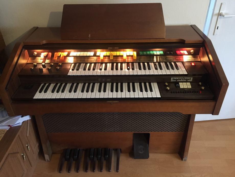 Orgulje Ingrid Orgel CRB Diamond 707 Italian vintage organ