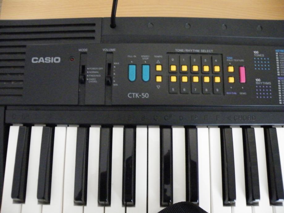 SYNTHESIZER DJEČJI CASIO - CTK-50